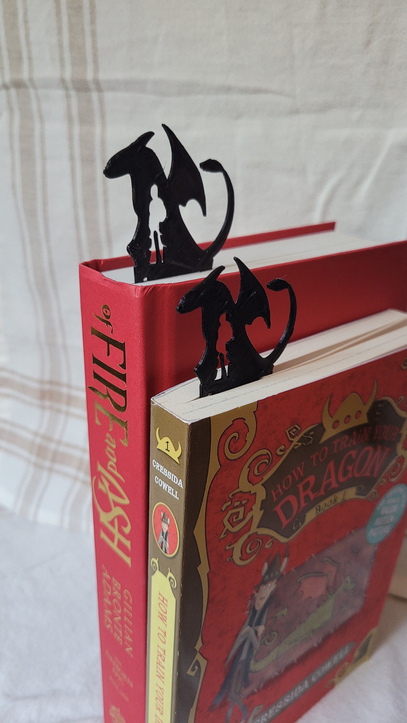How to Train Your Dragon Toothless and Hiccup Bookmark - Etsy
