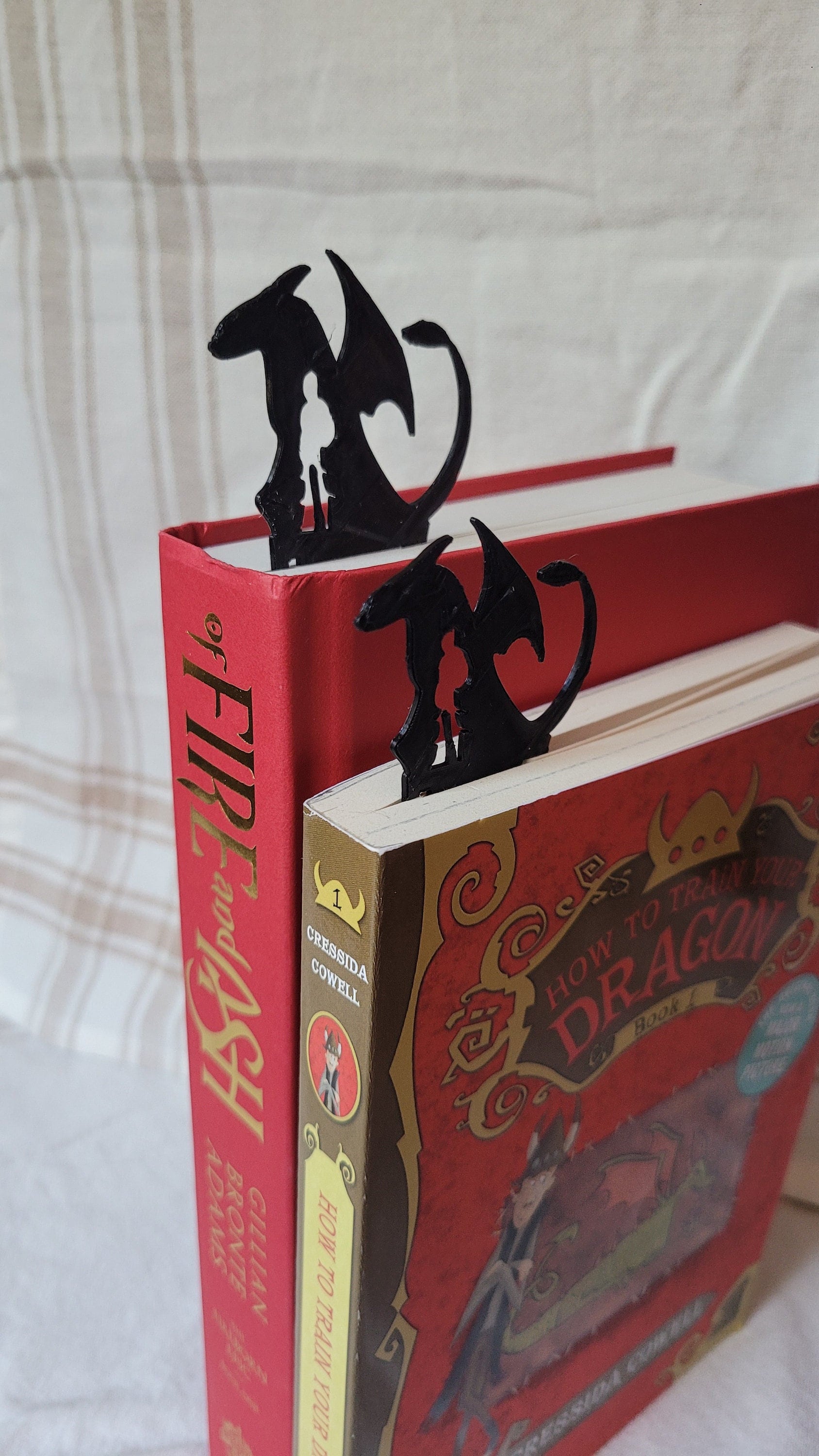How to Train Your Dragon Toothless and Hiccup Bookmark - Etsy