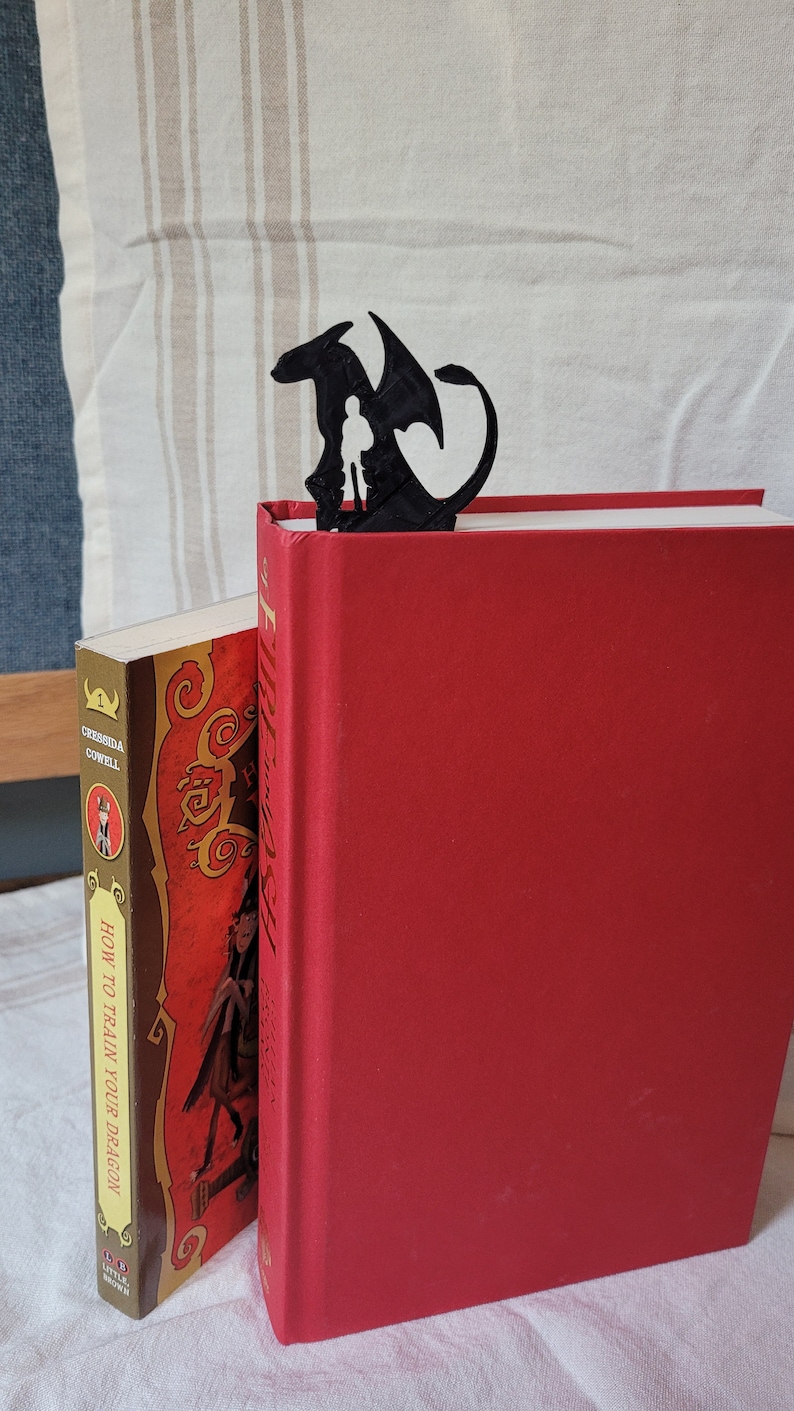 How to Train Your Dragon Toothless and Hiccup Bookmark - Etsy