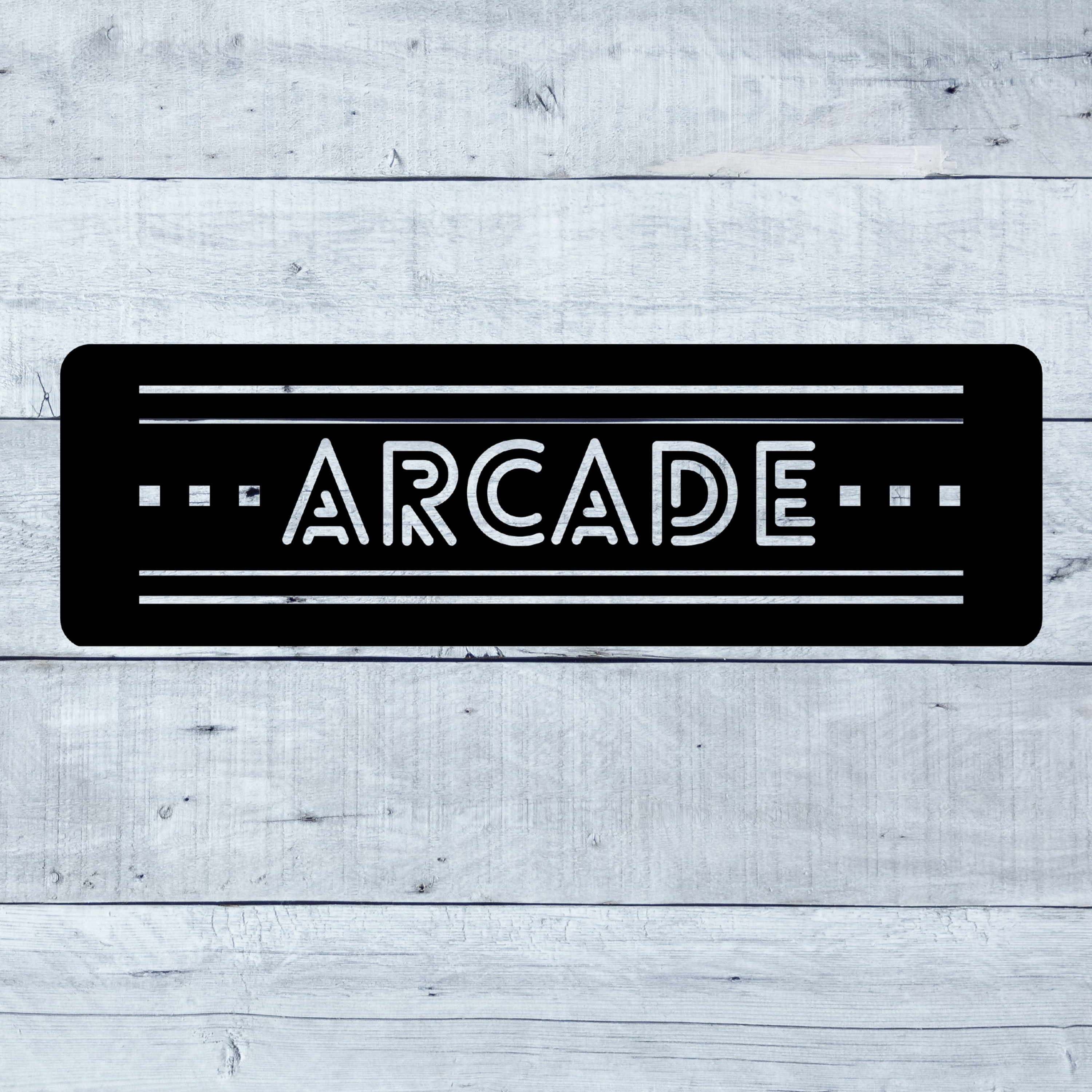 Arcade Sign, Metal Arcade Sign, Game Sign, Man Cave Decor, Game Room ...