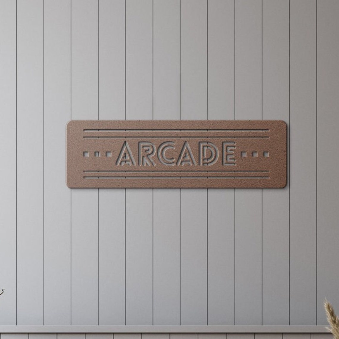 Arcade Sign, Metal Arcade Sign, Game Sign, Man Cave Decor, Game Room ...