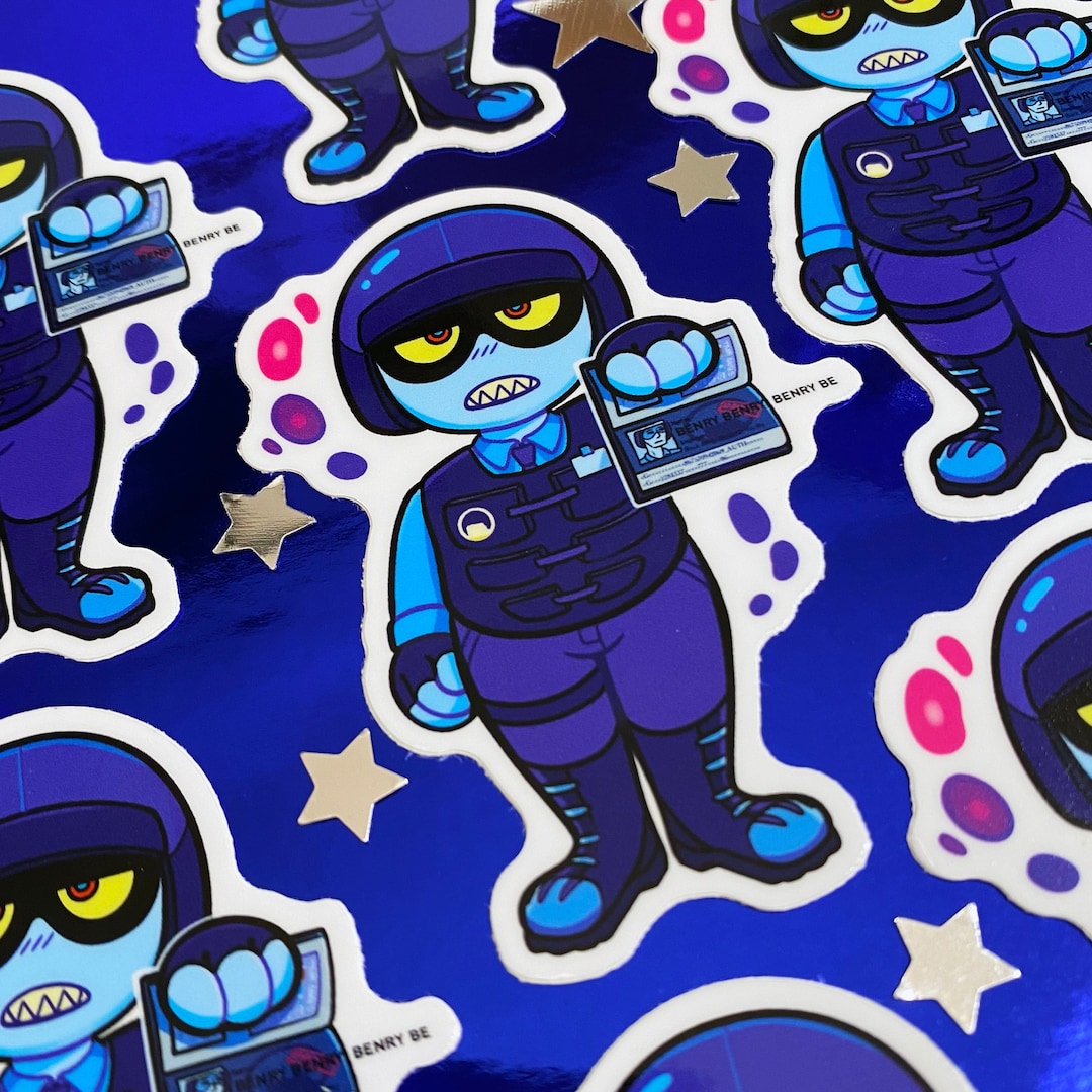 BENREY / BENRY HLVRAI Glossy Vinyl 3" Sticker - Etsy