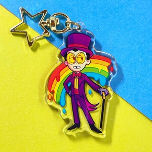 Jail Fellas Inspired Acrylic Glitter Epoxy Charms 2.5" the Warden ...
