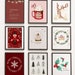 Christmas Printable Set of 16 | Mix | Christmas Print | Santa Poster ...