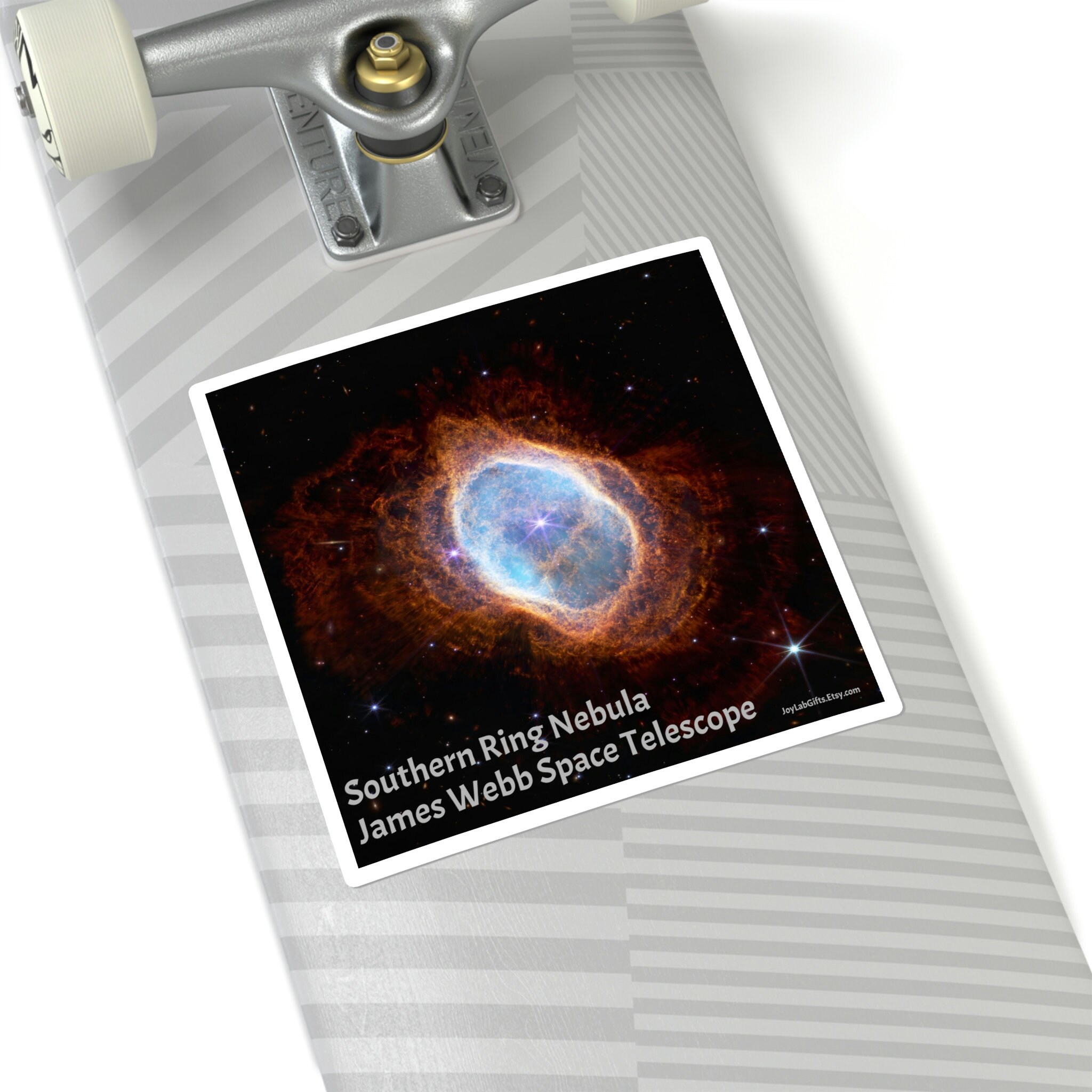 Square Stickers Southern Ring Nebula James Webb Space Telescope NASA ...