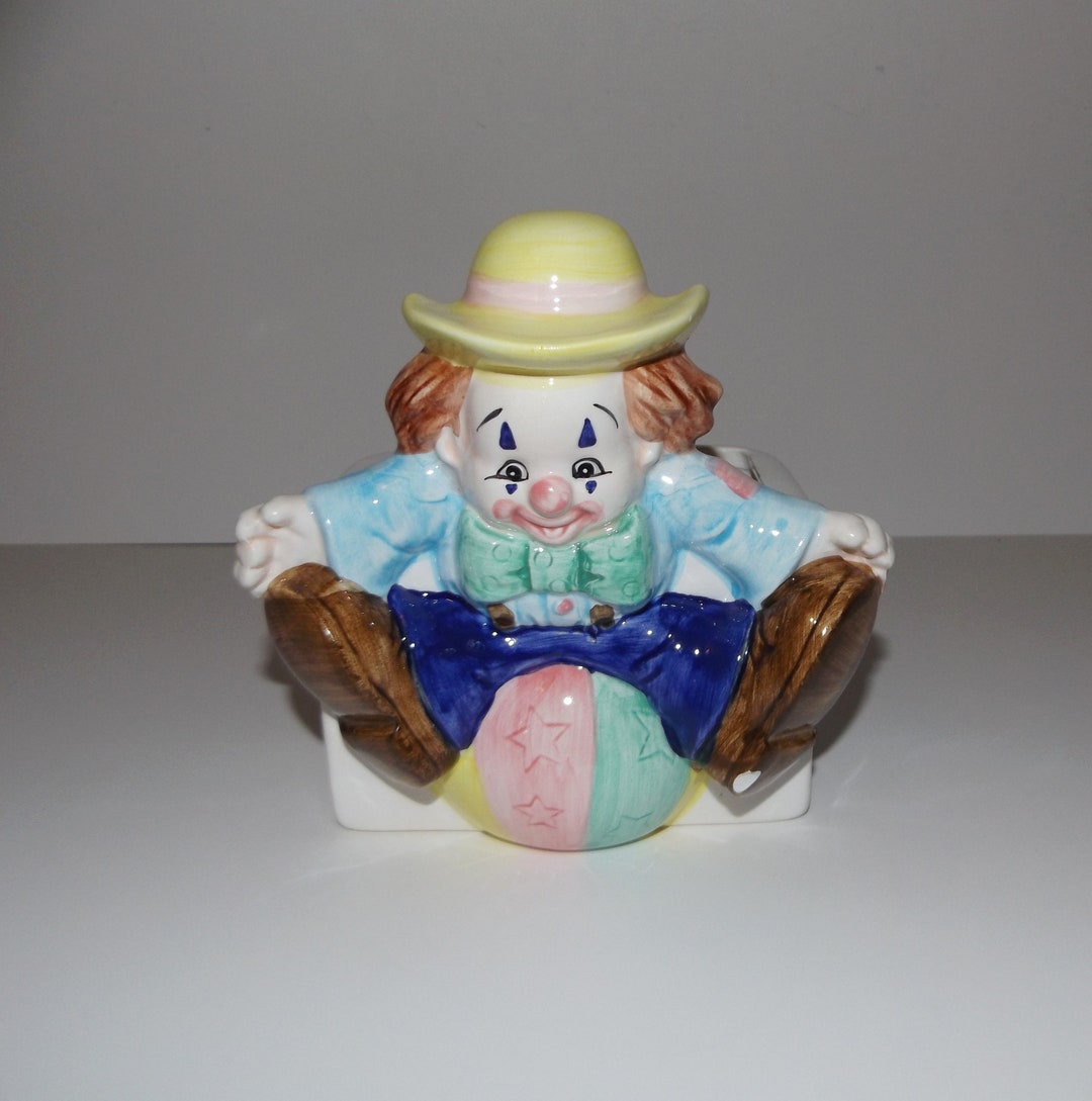 Mid Century Vintage NAPCO Clown Planter 4293 Japan - Etsy