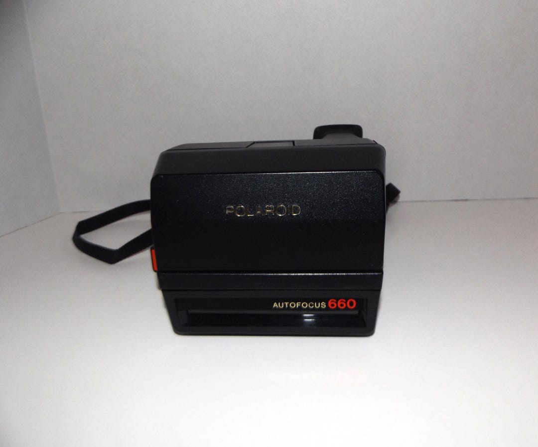 1980s Polaroid Instant Land Camera Autofocus 660 W/strap - Etsy
