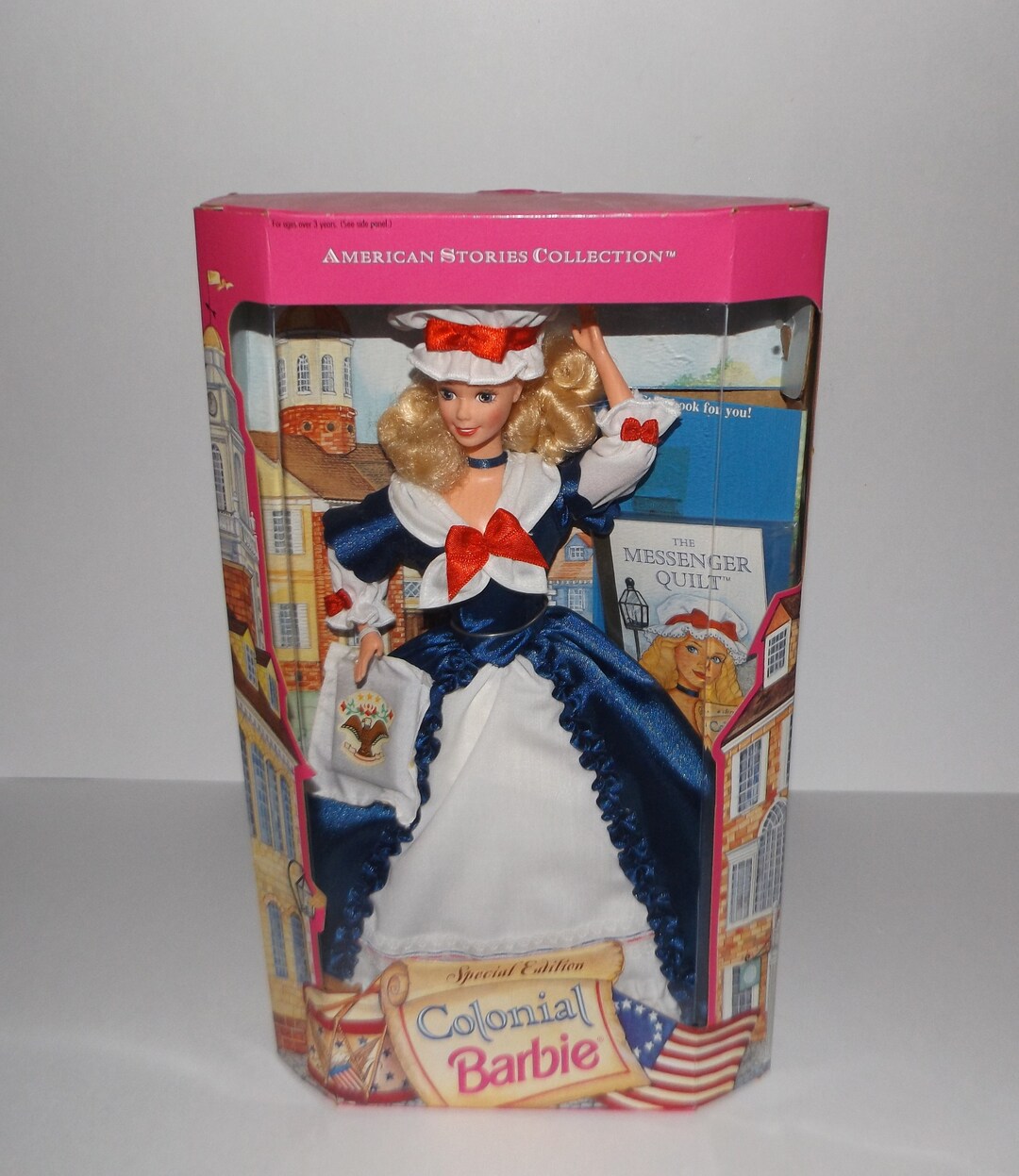 1994 Mattel Special Edition Colonial Barbie American Stories Collection ...