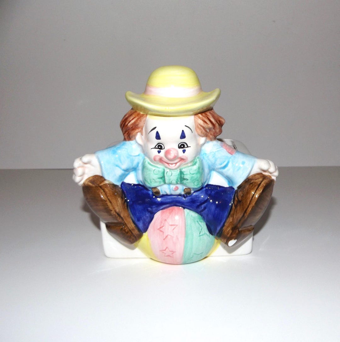 Mid Century Vintage NAPCO Clown Planter #4293 Japan - Etsy