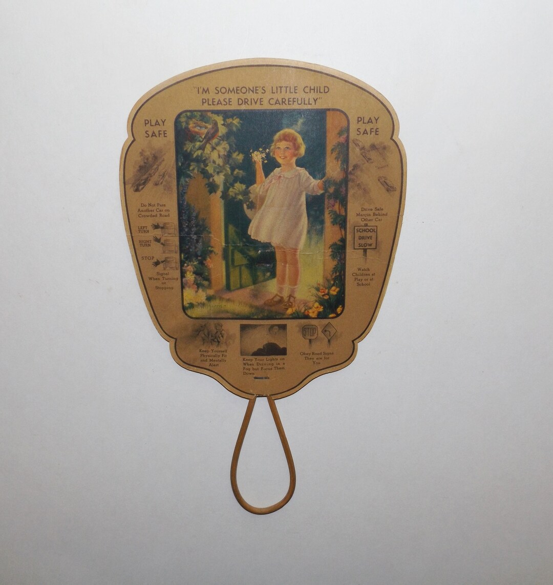 Vintage Pontiac Paperboard Hand Fan Waters Motor Co. Madison Wis - Etsy