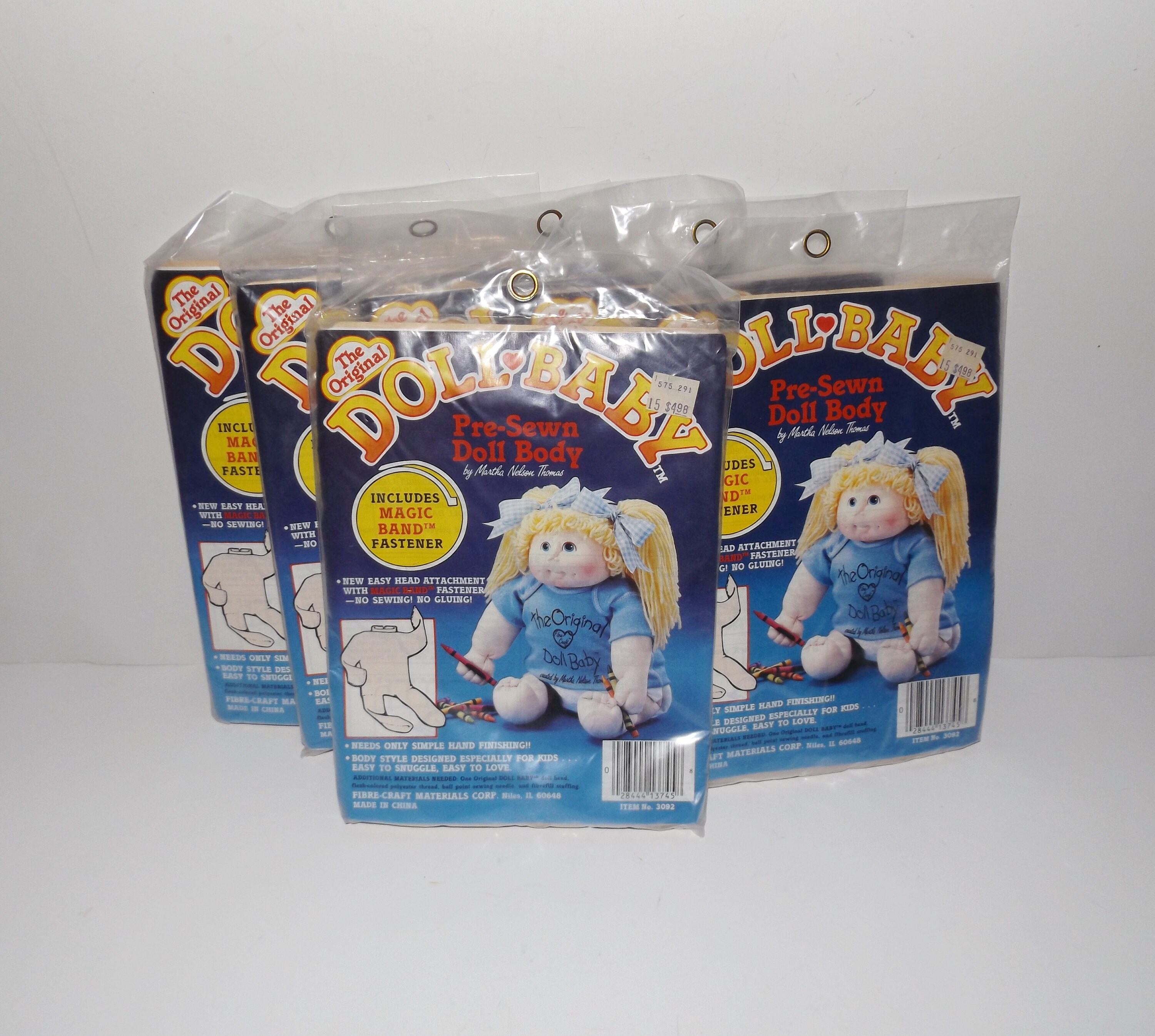 6 Vintage Original Doll Baby Pre-sewn Doll Bodies 3092 New in - Etsy