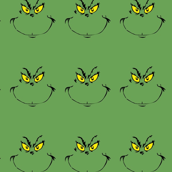 Grinch Clip Art and Digital Paper - Etsy