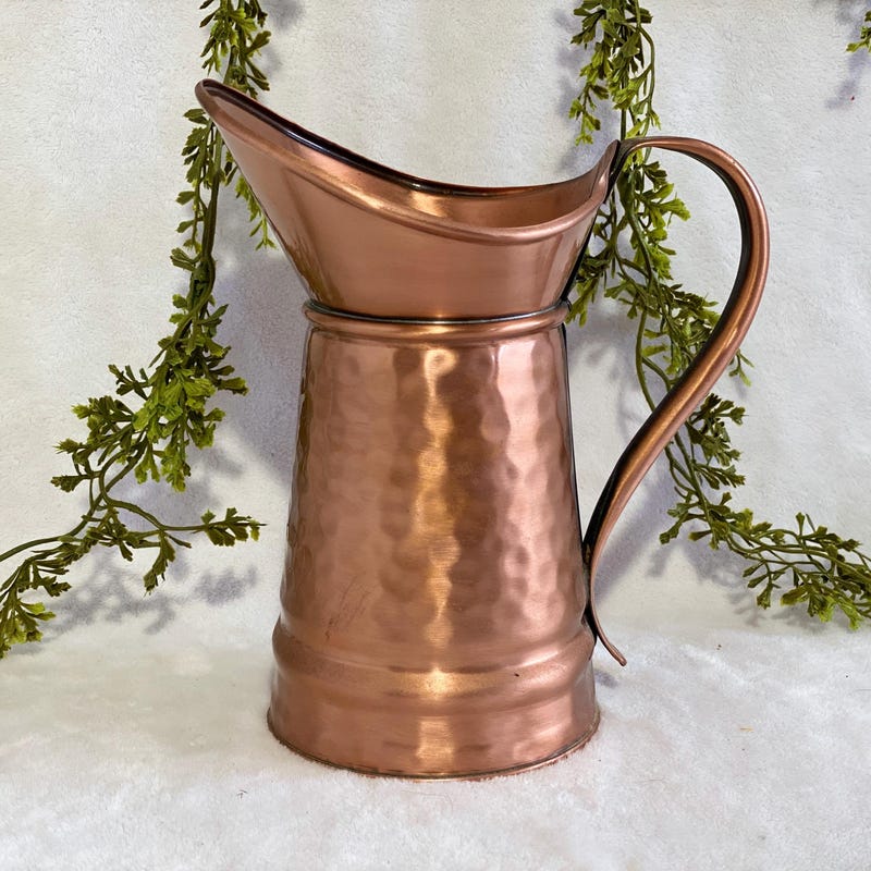 Copper Pitcher - Etsy