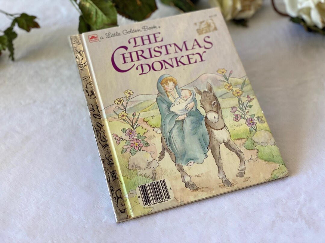 Vintage 1984 First Edition Little Golden Book the Christmas Donkey ...