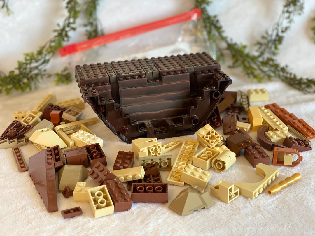 Brown Legos 1/2 Lb Assorted Lego Bricks 8oz Lego Pieces Building Block ...