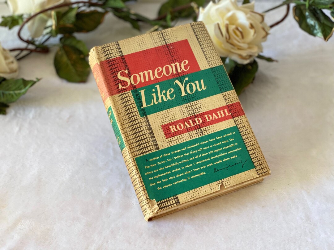 Vintage 1960 Someone Like You Book by Roald Dahl Author of Kiss Kiss ...