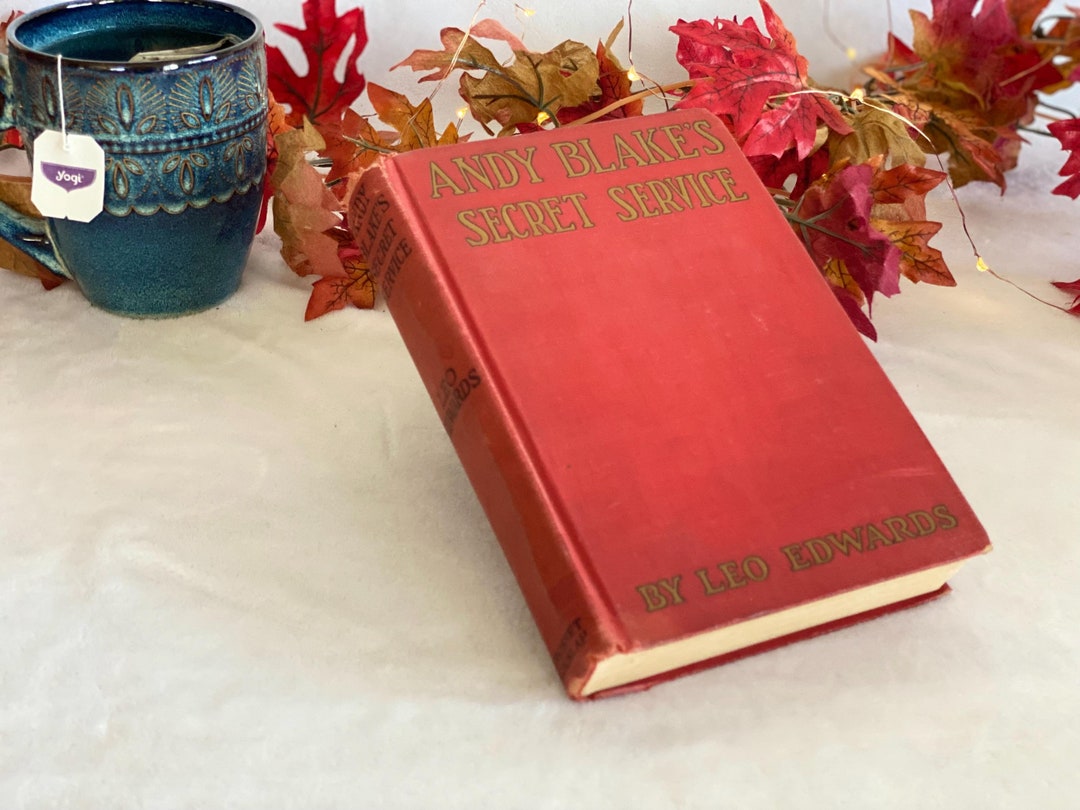 RARE First Edition Andy Blake's Secret Service Book First Print Leo ...