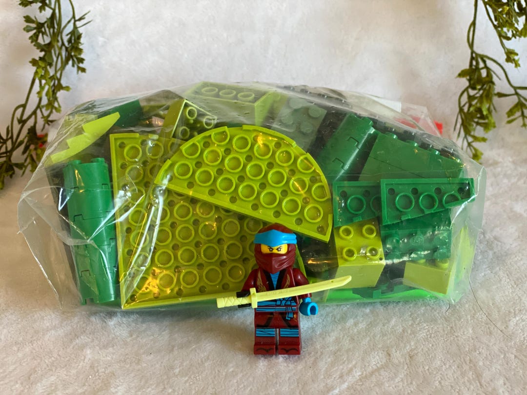 Green Legos 1/2 Lb Assorted Lego Bricks 8oz Lego Pieces Building Block ...