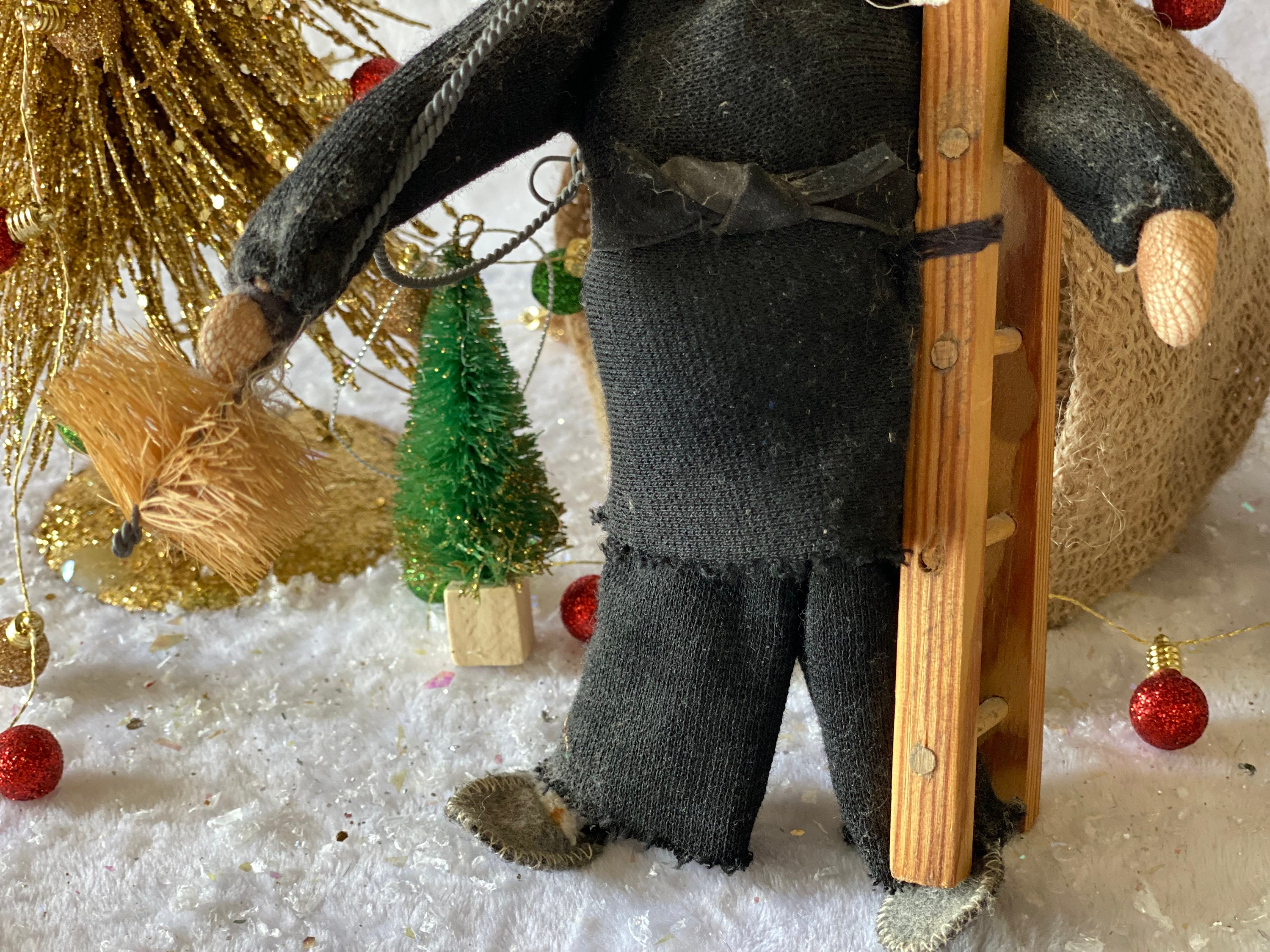 Antique Chimney Sweep Doll Vintage Home Decor Vintage Old Man - Etsy