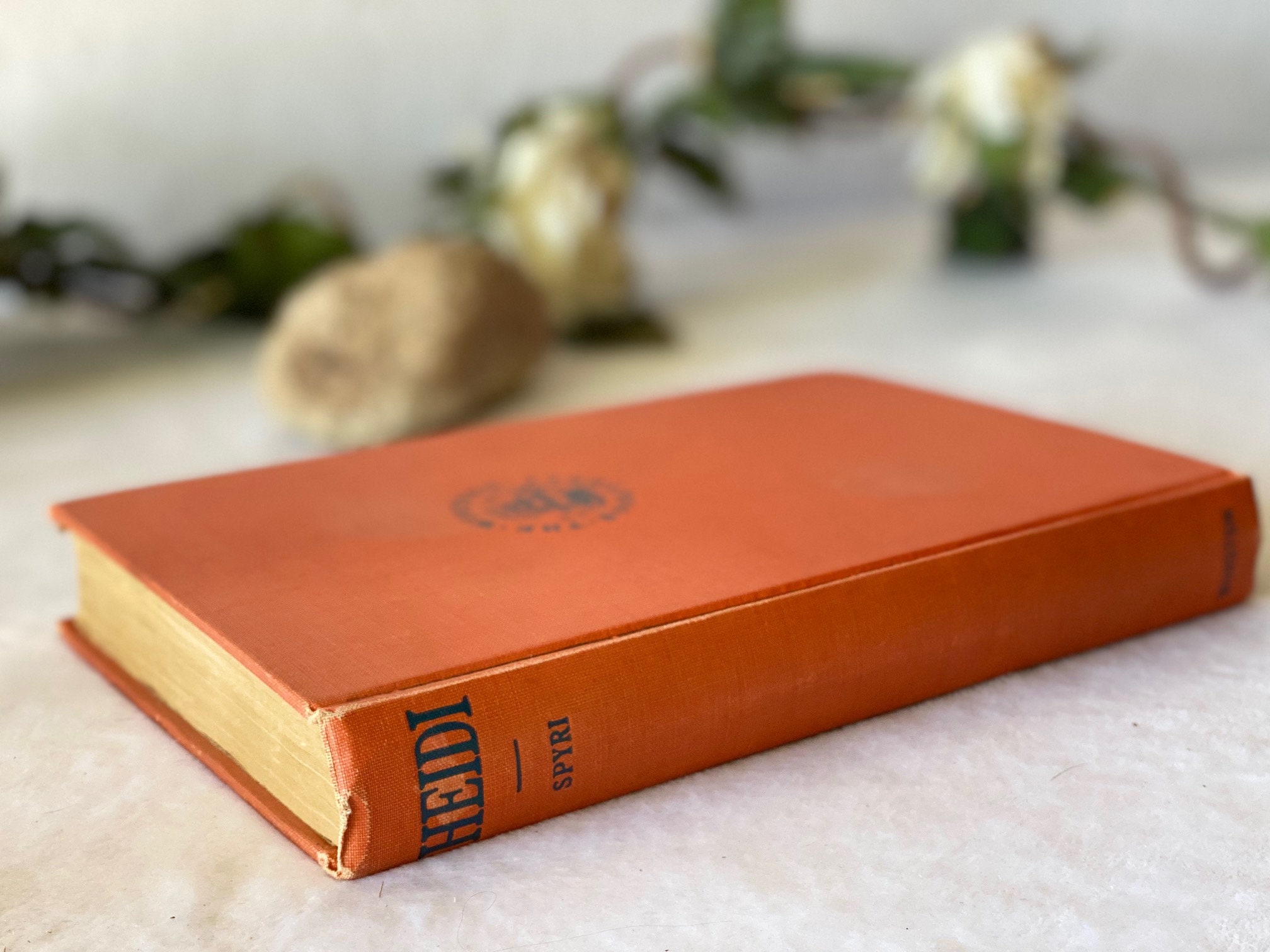 Vintage 1925 Illustrated Heidi Novel by Johanna Spyri - Etsy