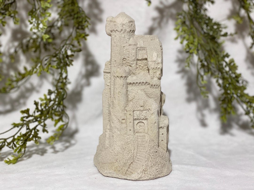 Vintage Mr Sandman Real Sand Sculpture 6.5" Sand Castle Figurine Beach ...