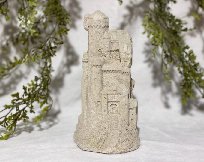 Vintage Mr Sandman Real Sand Sculpture 6.5" Sand Castle Figurine Beach ...
