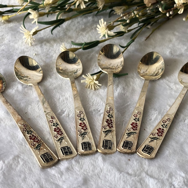 Enamel Spoons - Etsy