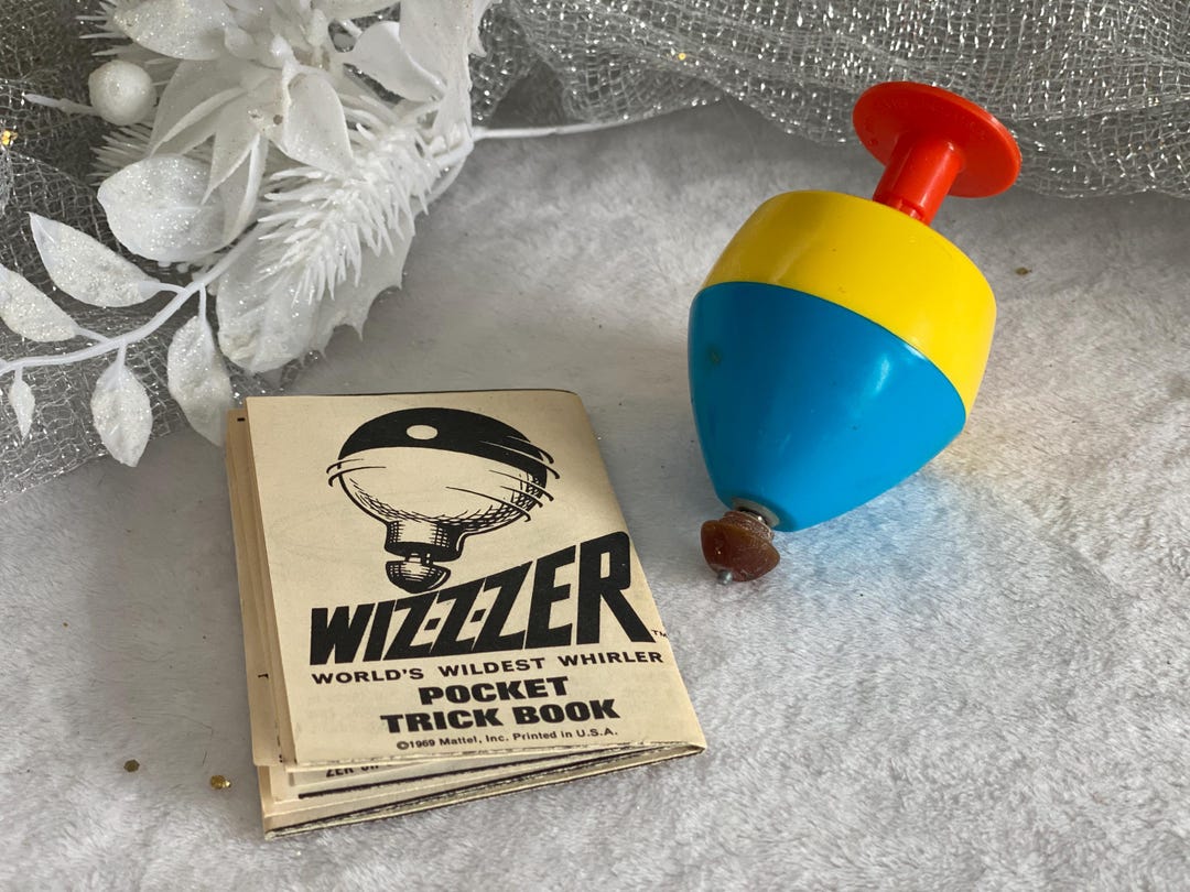 1969 Vintage Mattel Wizzzer Vintage Toys Mattel Wizzer Spinning Top ...