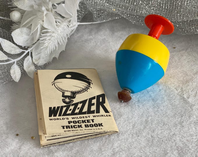 1969 Vintage Mattel Wizzzer Vintage Toys Mattel Wizzer Spinning Top ...
