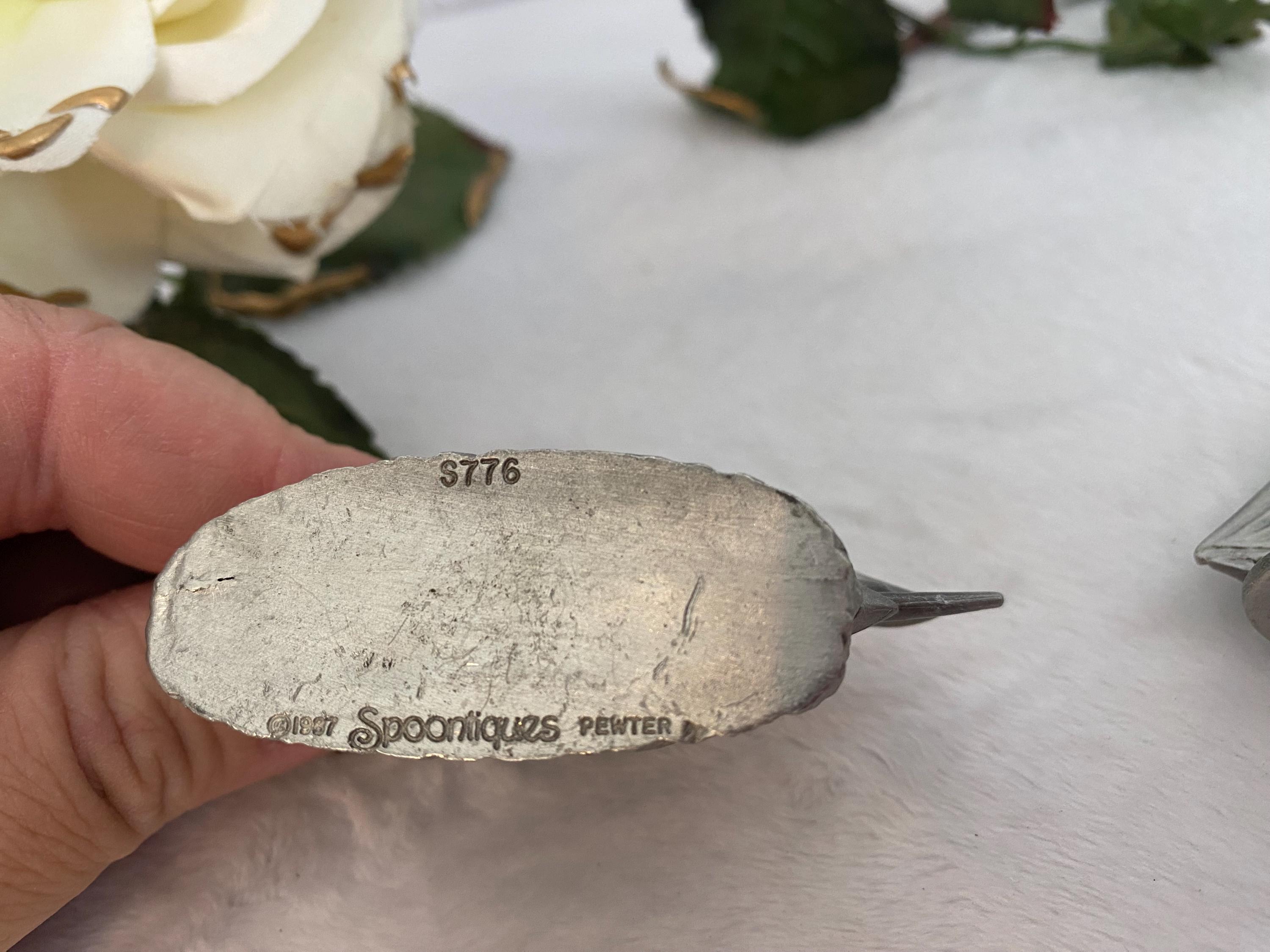 Vintage Pewter Figurines Sailing Ships by Spooniques 1981 1987 Pewter ...