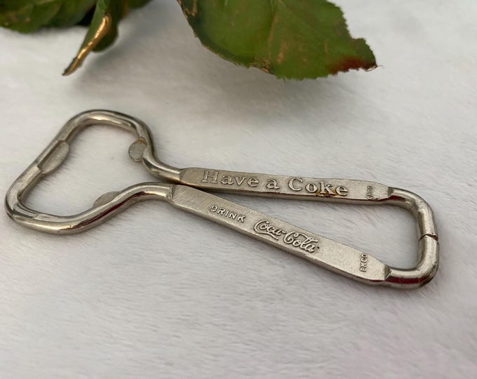 Vintage Coke Bottle Opener Coca-cola Metal Bottle Opener Have a Coke ...