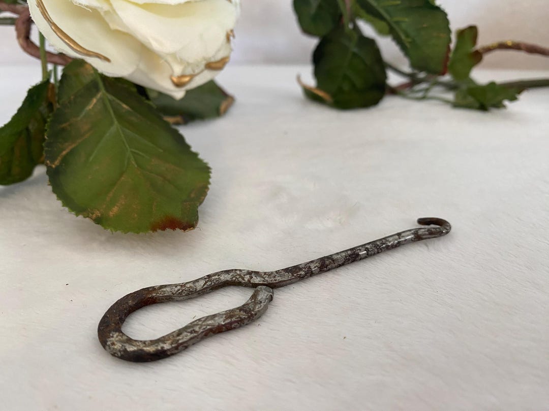 Antique Victorian Button Hook Metal Boot Button Hook Victorian Era ...