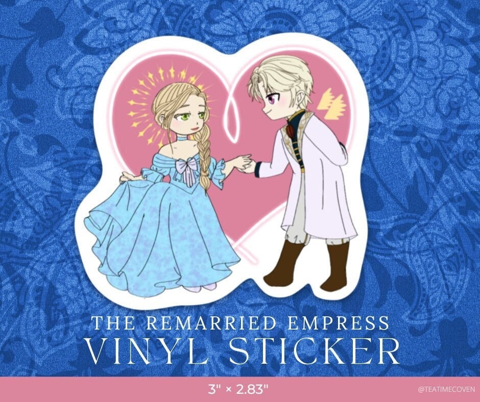 The Remarried Empress Navier & Heinrey- Fanart Vinyl Sticker - Etsy