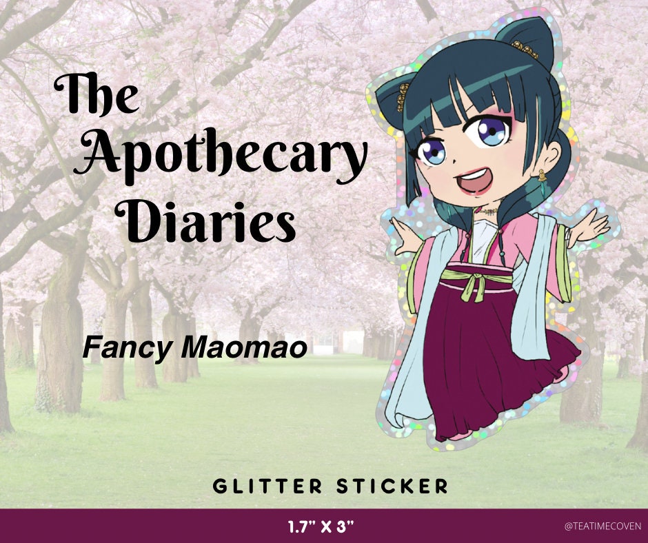 The Apothecary Diaries- Maomao Glitter Sticker - Etsy