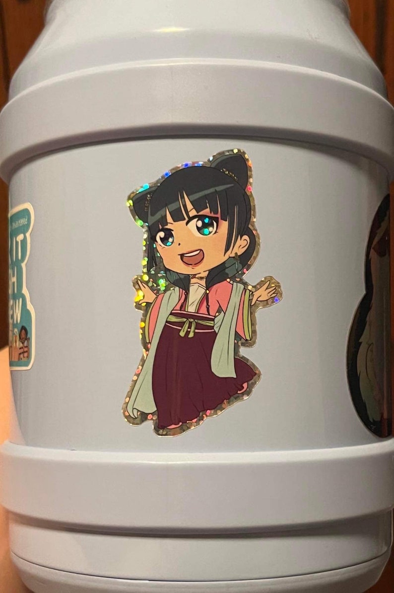 The Apothecary Diaries- Maomao Glitter Sticker - Etsy