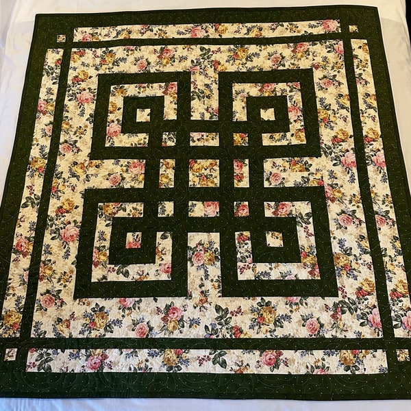 Celtic Rose Quilt Pattern - Etsy