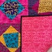 Bright Coloured Handmade Patchwork Quilt, Professionally Machine ...