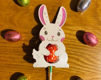 Bunny Lollipop, Rabbit Instant Download Lollipop Holder,pdf File ...