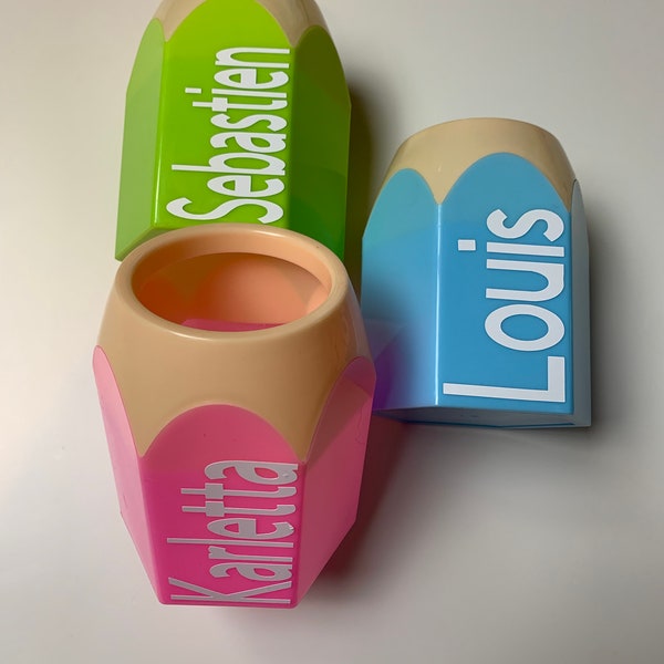 Childrens Pencil Pots - Etsy