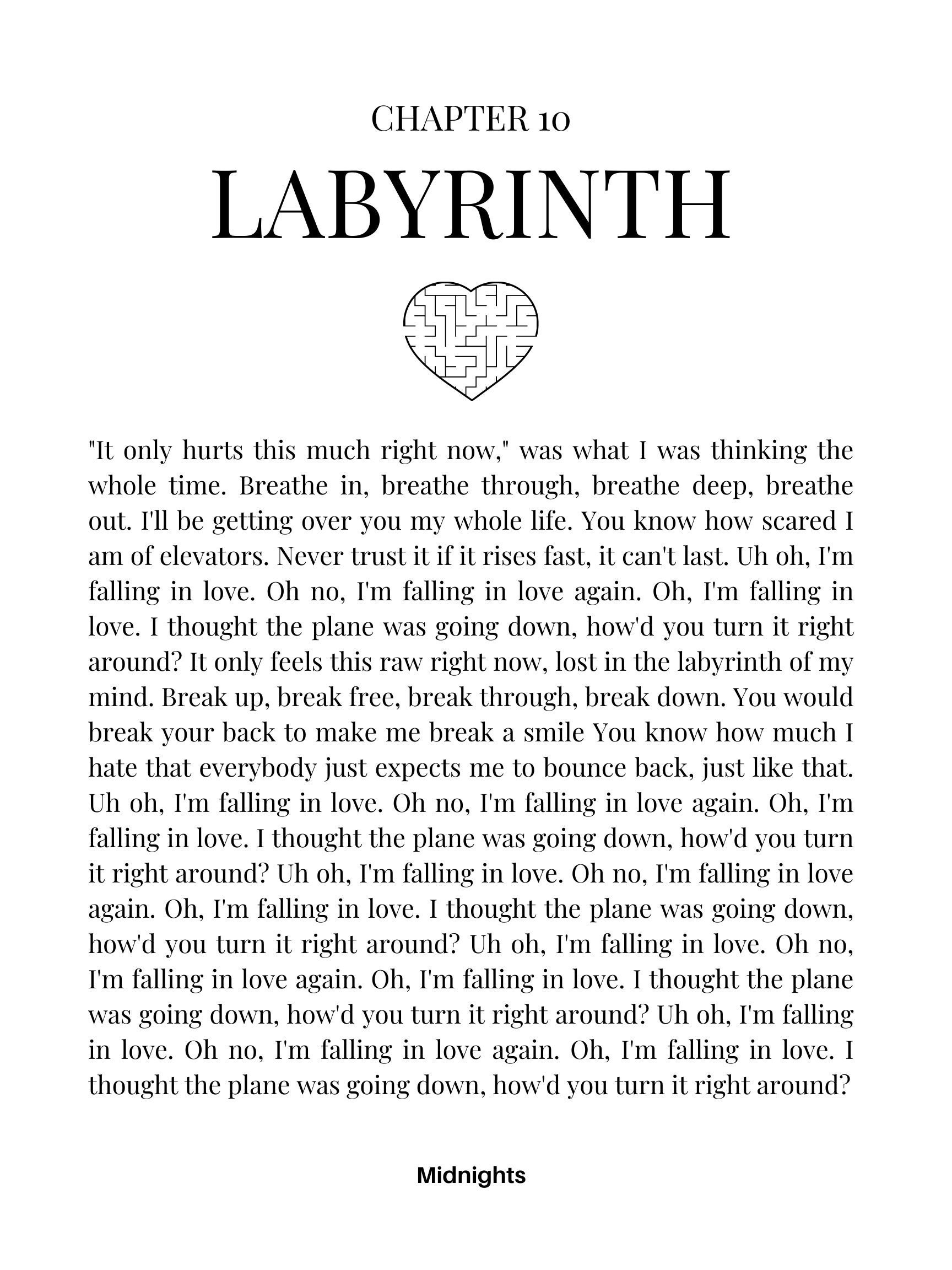 Labyrinth Book Page - Etsy