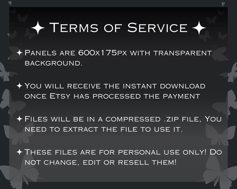 40 Simple Cyan Butterfly Twitch Panels | Streamer | Content Creator ...