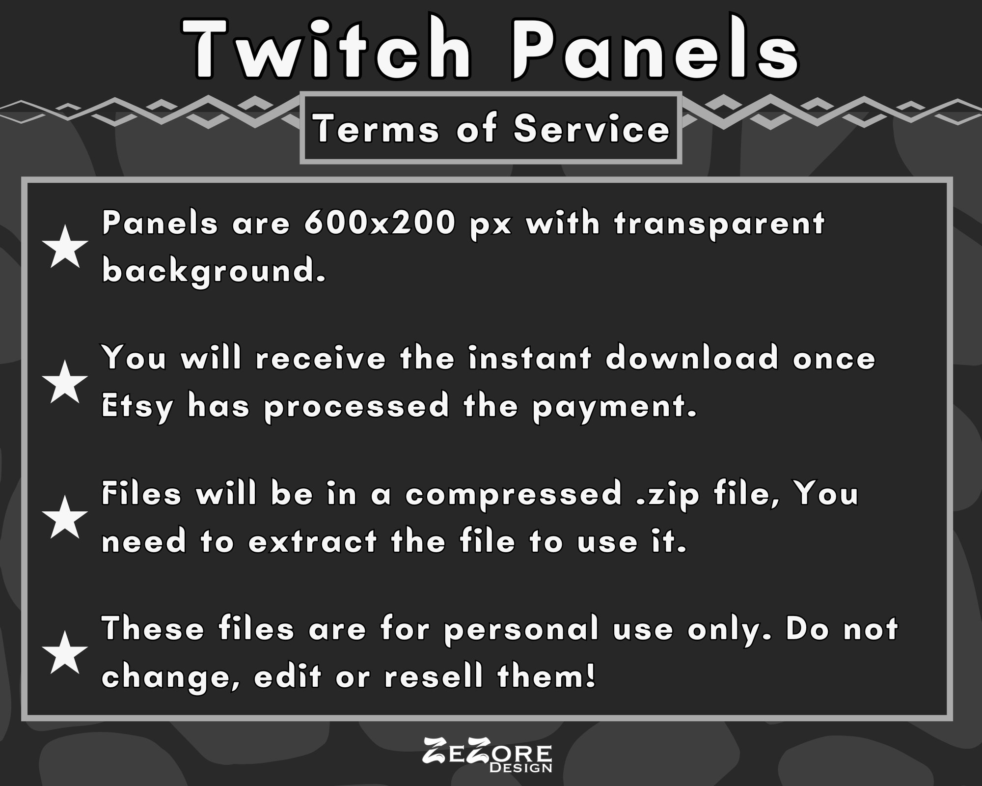 40 Retro Movie Twitch Panels Streamer Content Creator Gamer About Me ...
