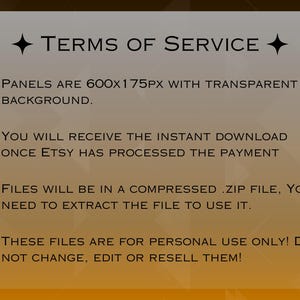 40 Orange Geometric Triangle Twitch Panels | Streamer | Content Creator ...