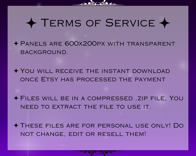 40 Dreamy Sky Purple Twitch Panels | Streamer | Content Creator | Gamer ...