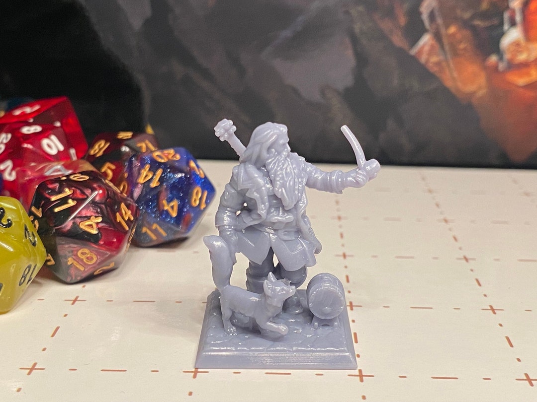 Custom Miniature for Ttrpgs 3D Resin Printing Heroforge Print Service ...