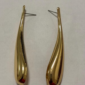 Elegant Long Water Droplet Dangle Earrings - Etsy