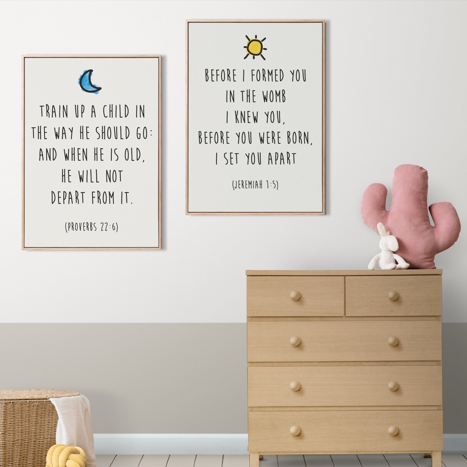 Proverbs 22 Nursery Wall Art | Instant Download |digital Art | Bible ...