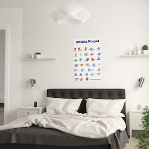 Haitian Creole Alphabet-satin Posters (210gsm)- Teachers, Education ...