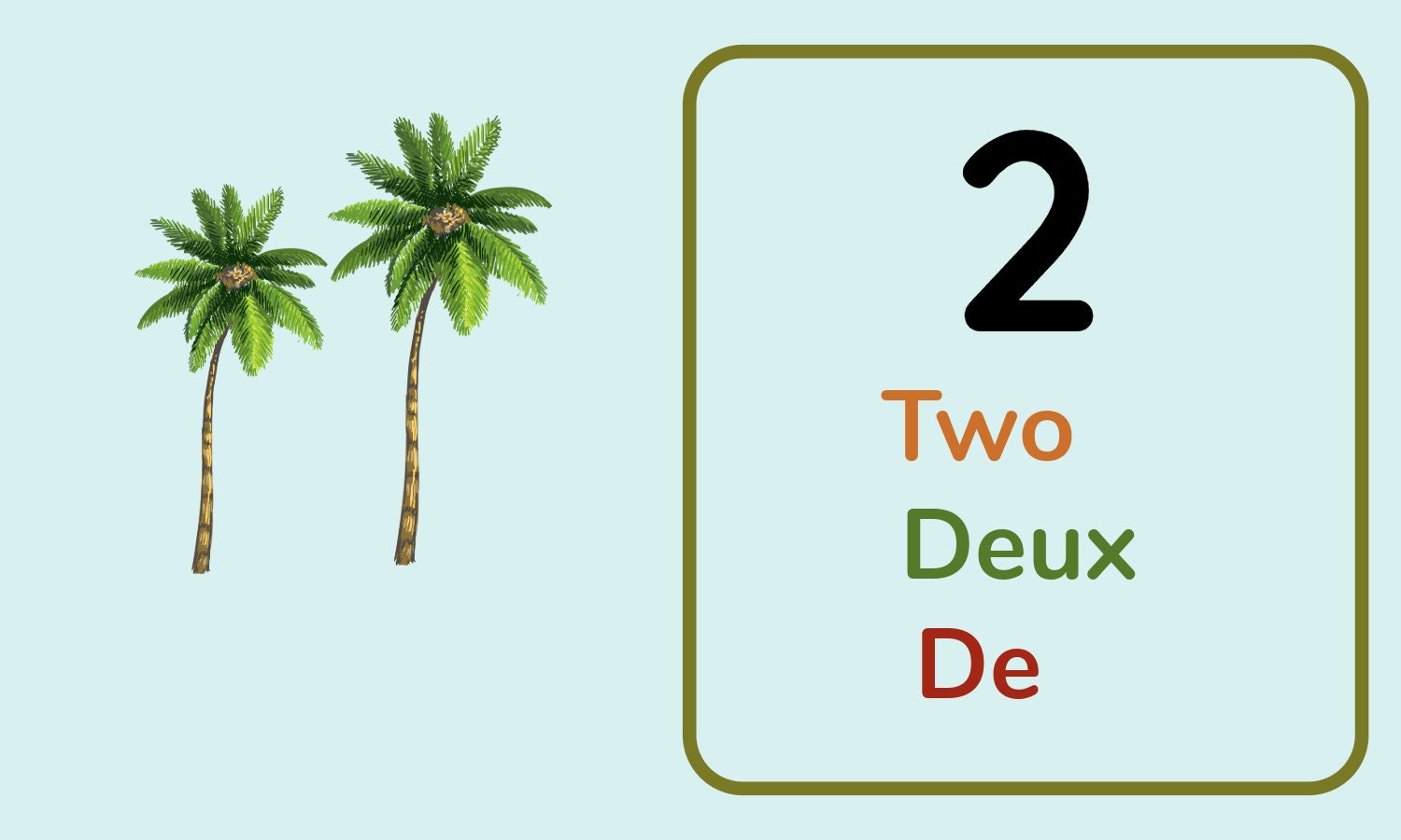Flashcards Numbers 0 to 20 Homeschool Printable Counting Preschool Math ...