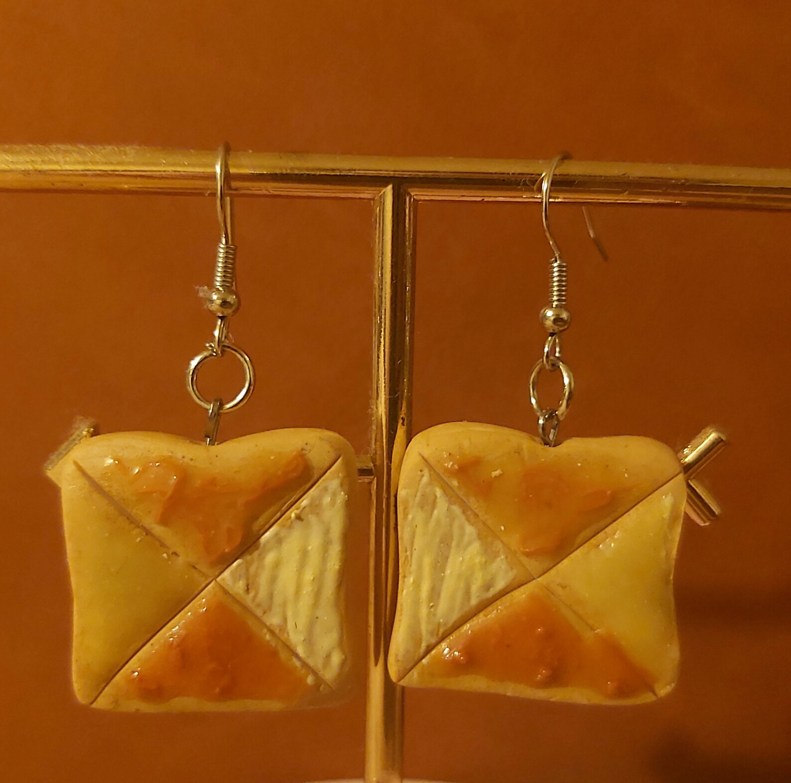 Moony Toast Earrings - Etsy UK